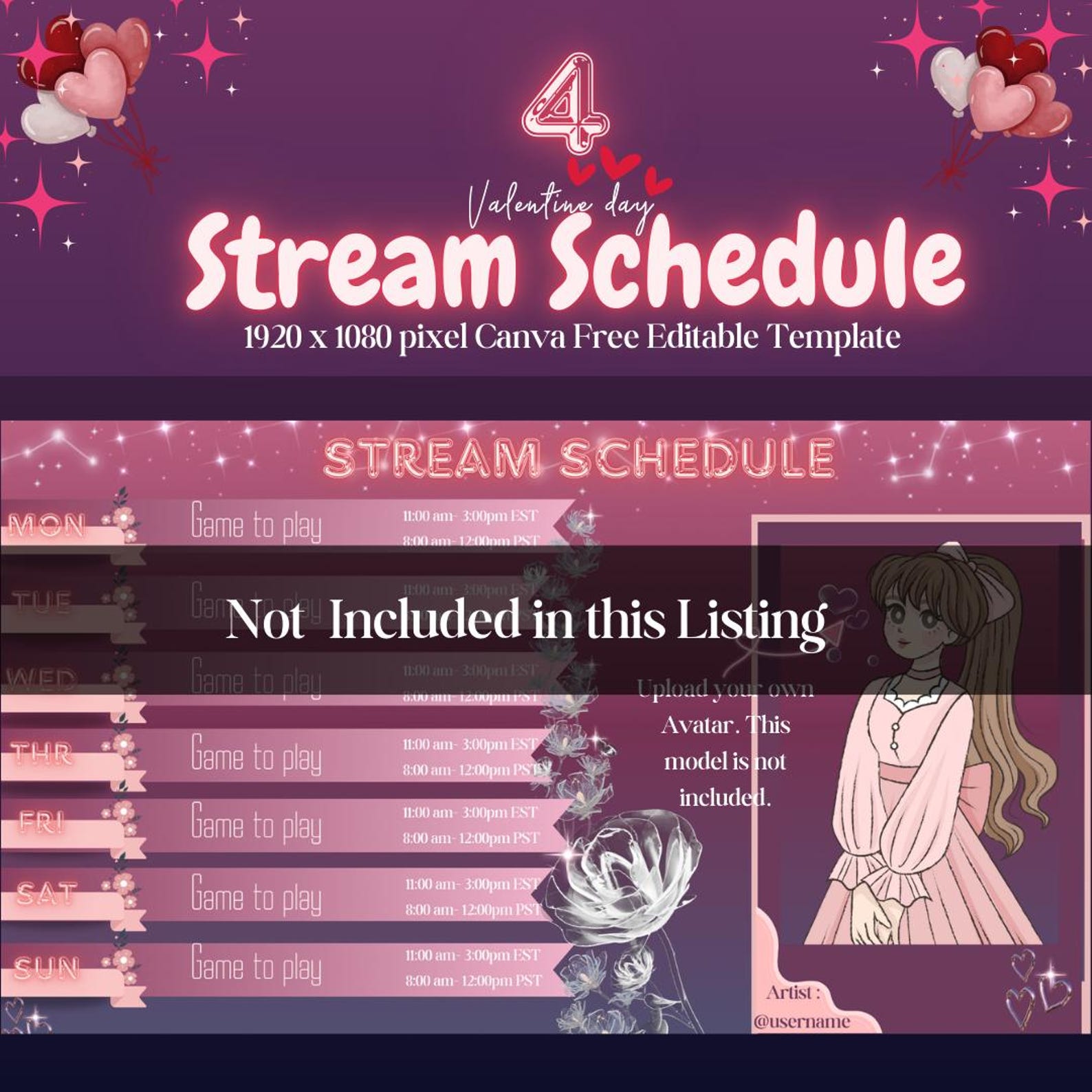 Comfy Starry Night Sky Vtuber Asset Stream Schedules Space Twitch ...