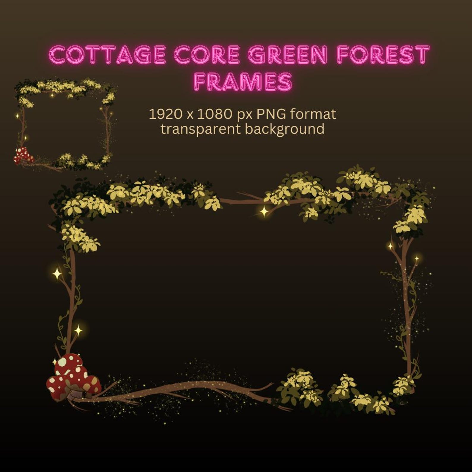 Spooky Webcam Overlay Rounded Corner Cute Ghost Twitch Frames PNG ...