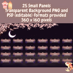 Cute Stream Schedule Vtuber Animated Background Twitch Overlay Webcam ...