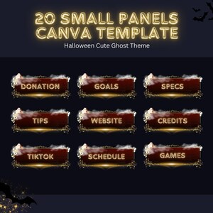 Halloween Facecam | Twitch Panels | Stinger Transition | Stream Package ...