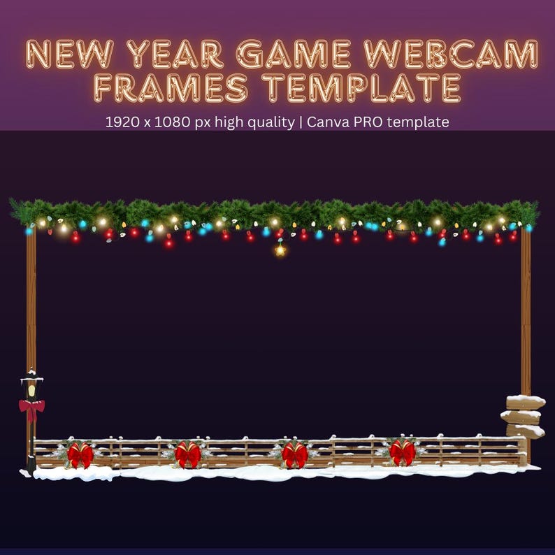 Twitch Frames Webcam Borders Stream Package Rounded Corner Borders ...