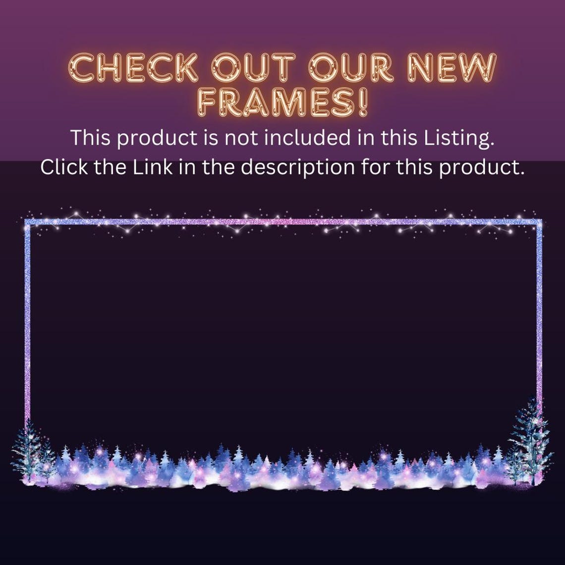 Cute Christmas Webcam Overlay Twitch Game Frames Vtuber Assets Pngtuber ...