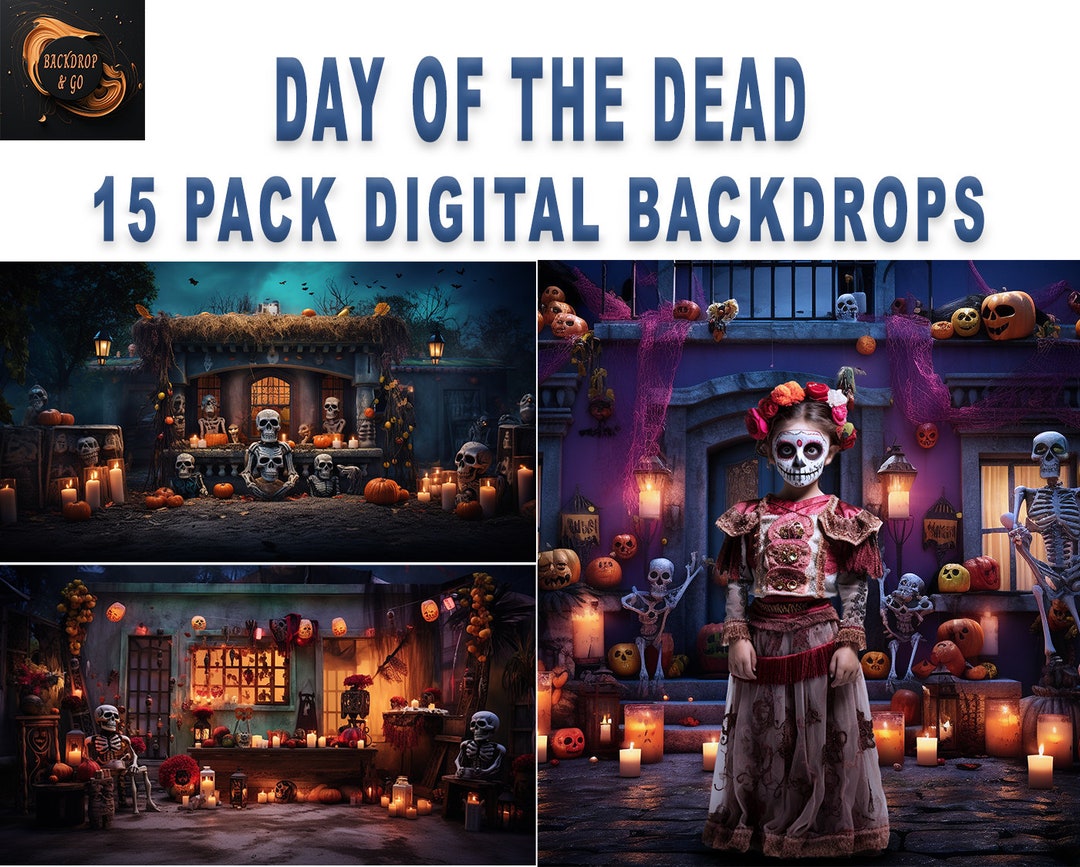 15 Day of the Dead dia De Los Muertos Backdrops - Etsy