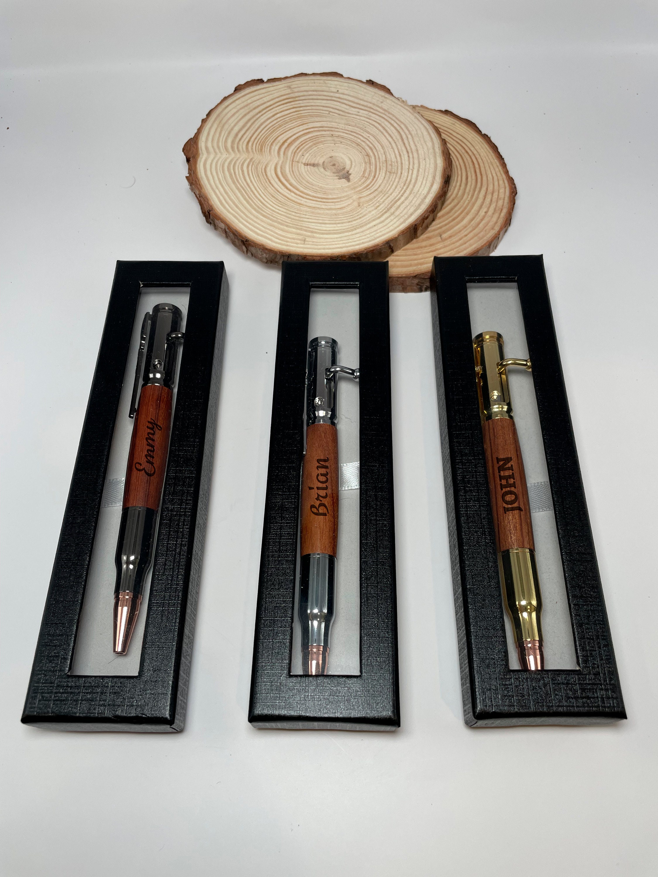 Custom Pen, Customizable Bolt Action Pen, Engraved Bolt-action Bullet ...
