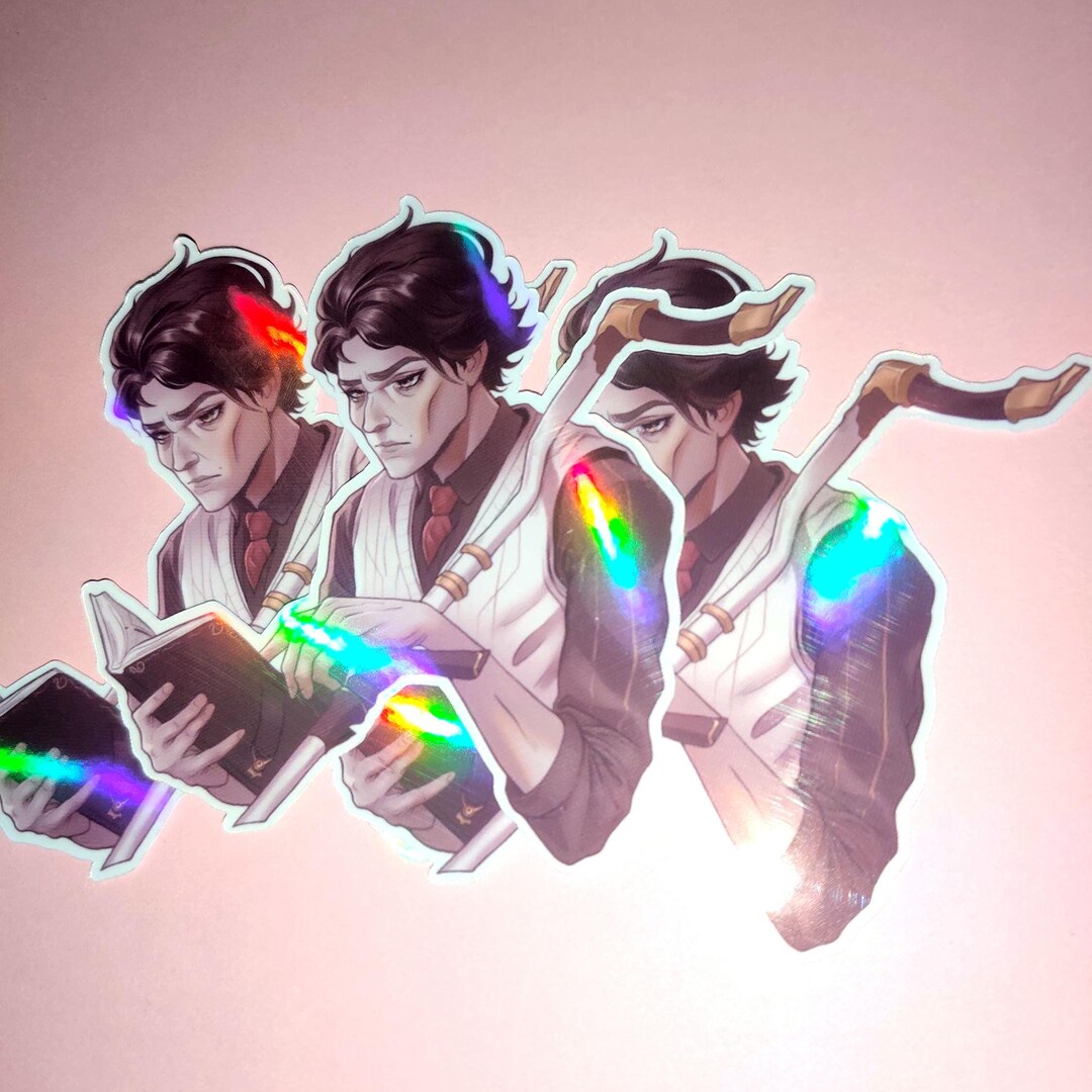 Holographic Viktor Arcane Sticker - Etsy