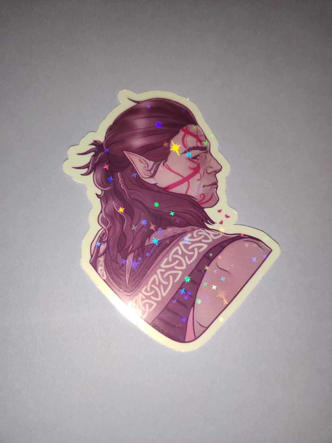 Holographic Halsin Baldur's Gate 3 Sticker - Etsy