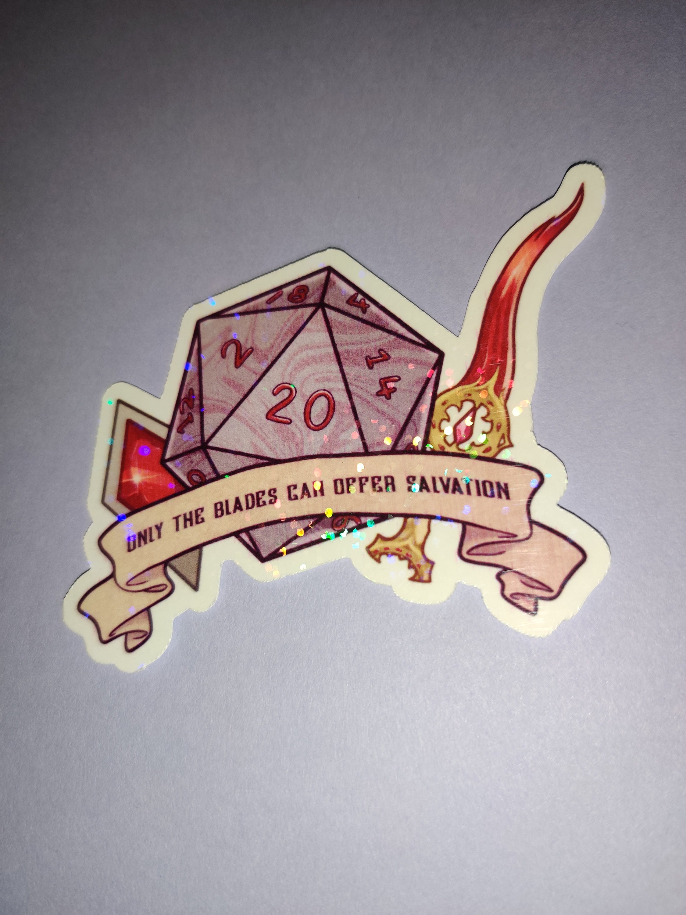 Holographic Orin the Red BG3 Sticker fixed Shipping - Etsy