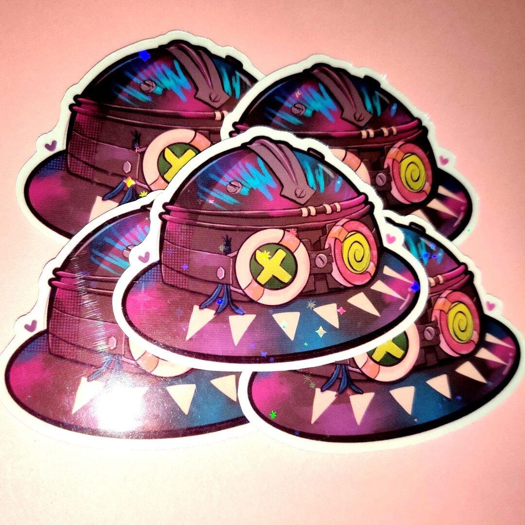 Holographic Arcane Isha's Hat Sticker - Etsy