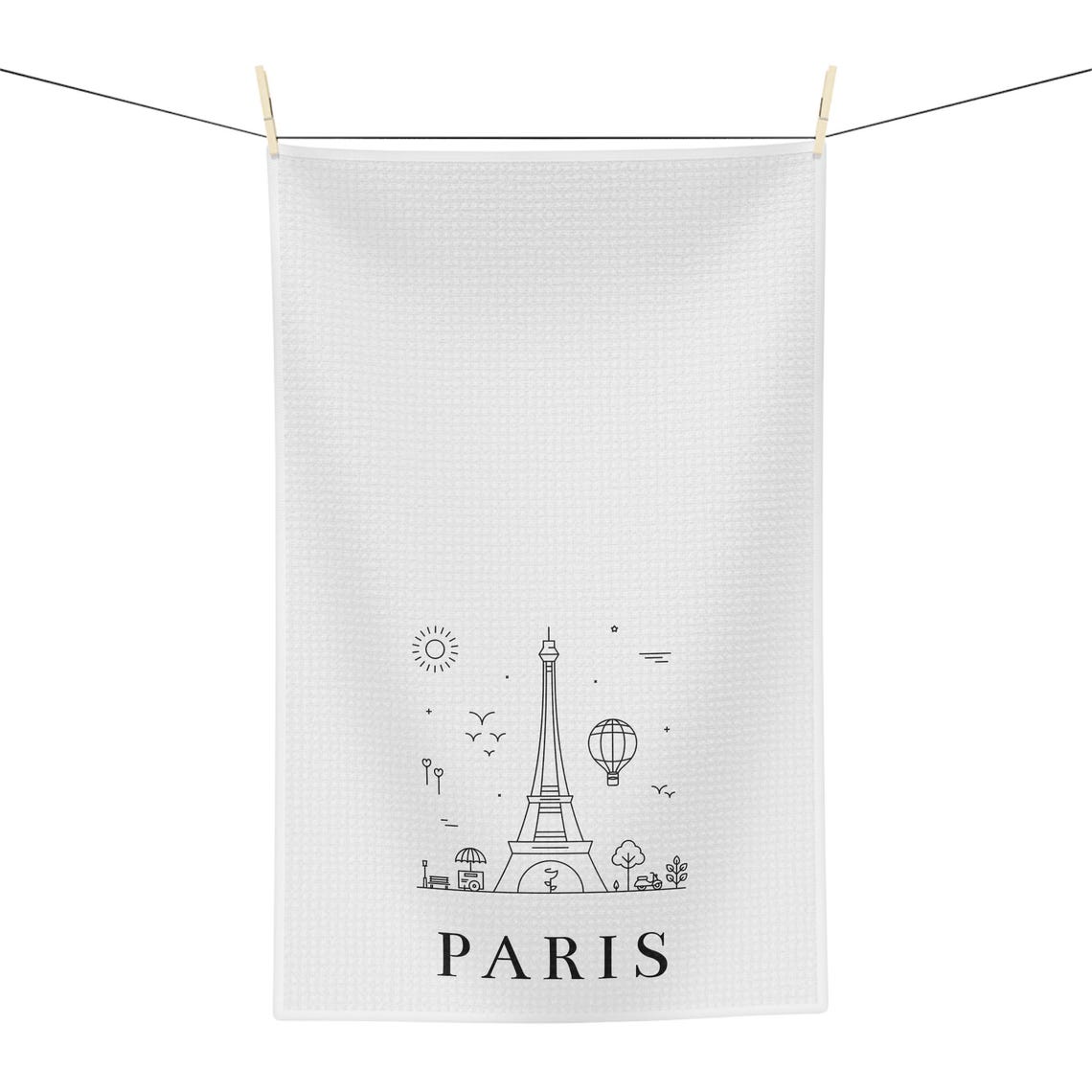 Soft Tea Towel - Paris - Etsy