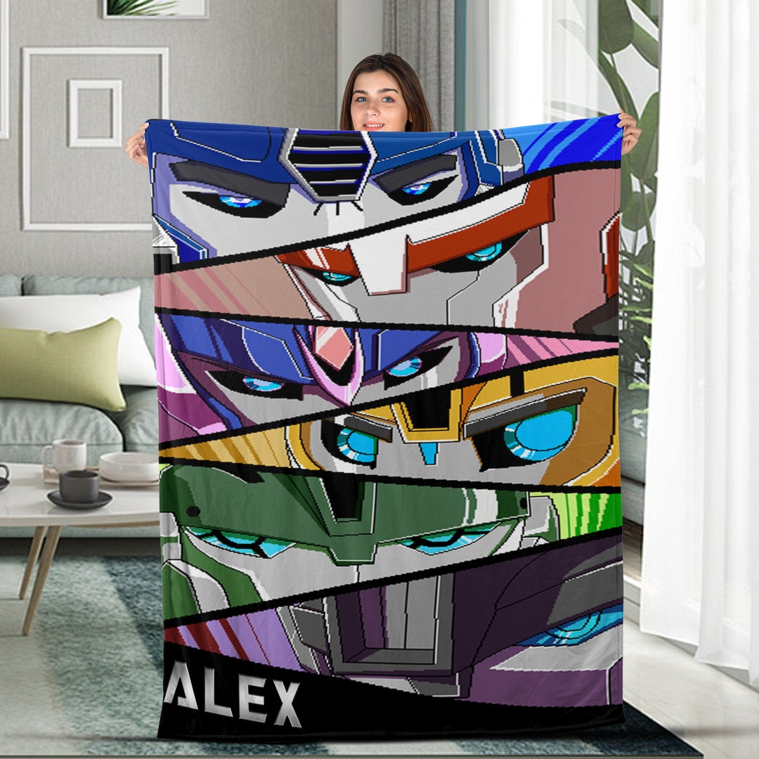 Transformers Character Blanket Transformers Blanket - Etsy