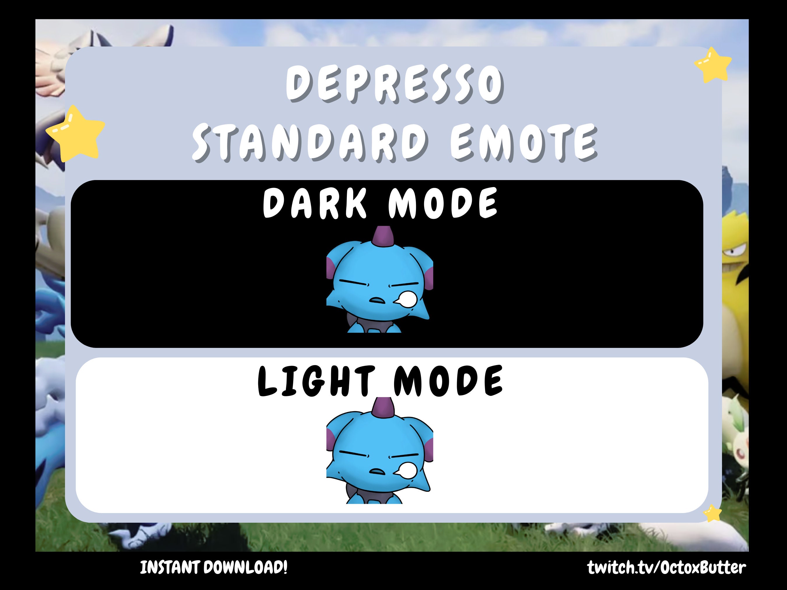 Depresso Sigh Emote: Palworld Twitch, Discord, Youtube (digital ...