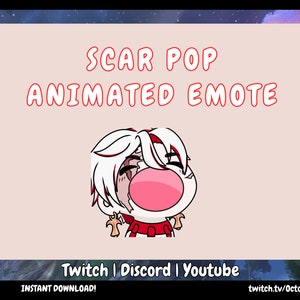 Scar POP Animated Twitch Emote | Wurthering Waves Emote | Discord Emote ...