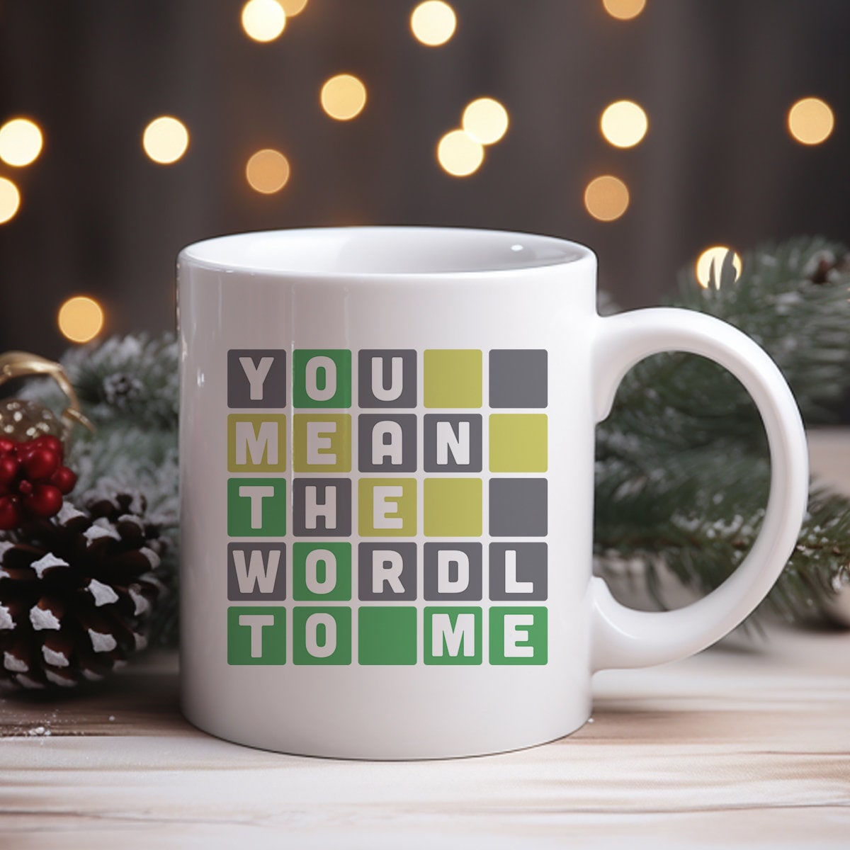 Funny Wordle Mug, Wordle Gifts, Wordle Lover Gift, Wordle Gift For Her ...