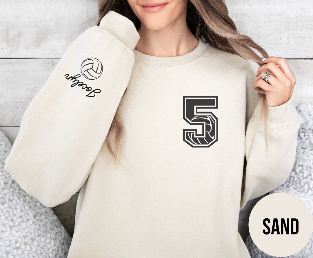 Custom Volleyball Mom Sweatshirt, Retro Game Day Crewneck, Personalized ...
