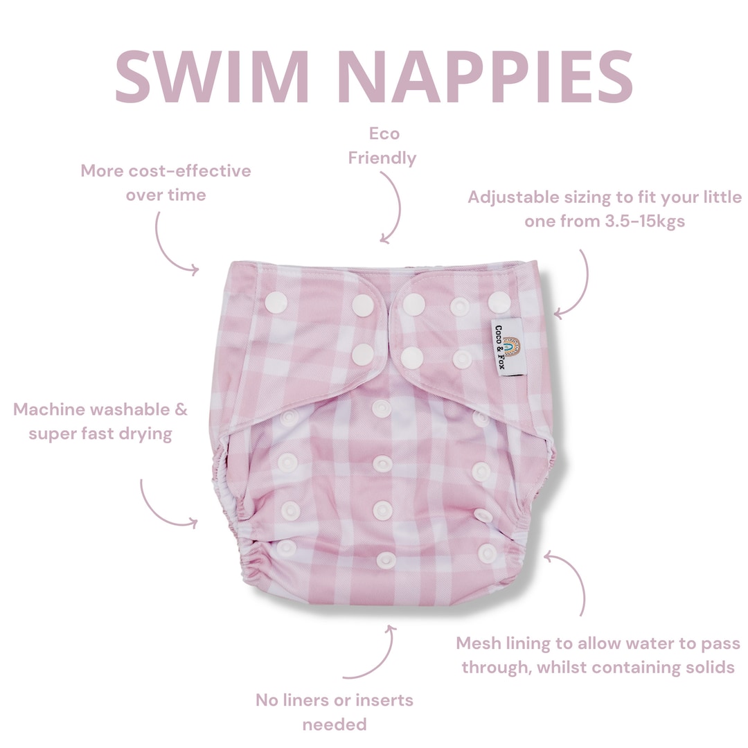 Reusable Swim Nappy, Beach Nappies, Eco Swim Nappy, Pool Diaper for ...