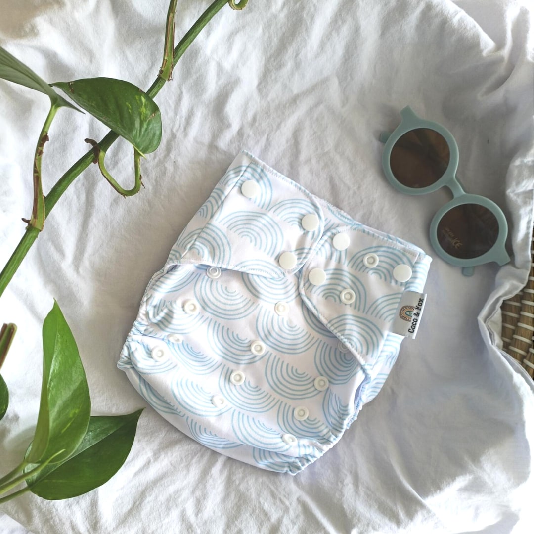 Baby Swim Nappy Beach Nappies Eco Swim Nappy Pool Diaper - Etsy Australia