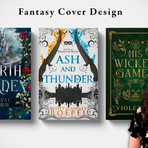 Custom Fantasy Ebook + Print Cover Design - Etsy