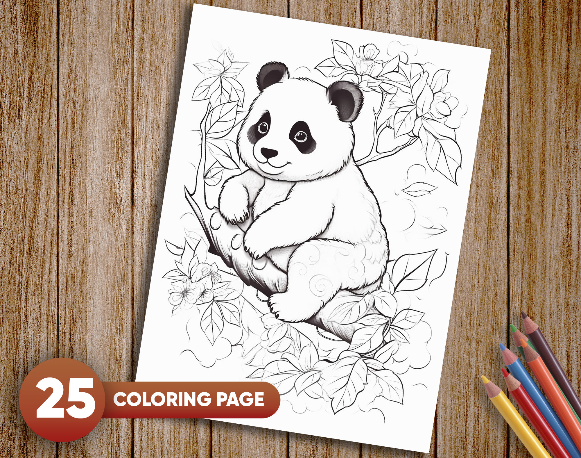 25 Adorable Animals Safari Coloring Pages for Kids Instant - Etsy