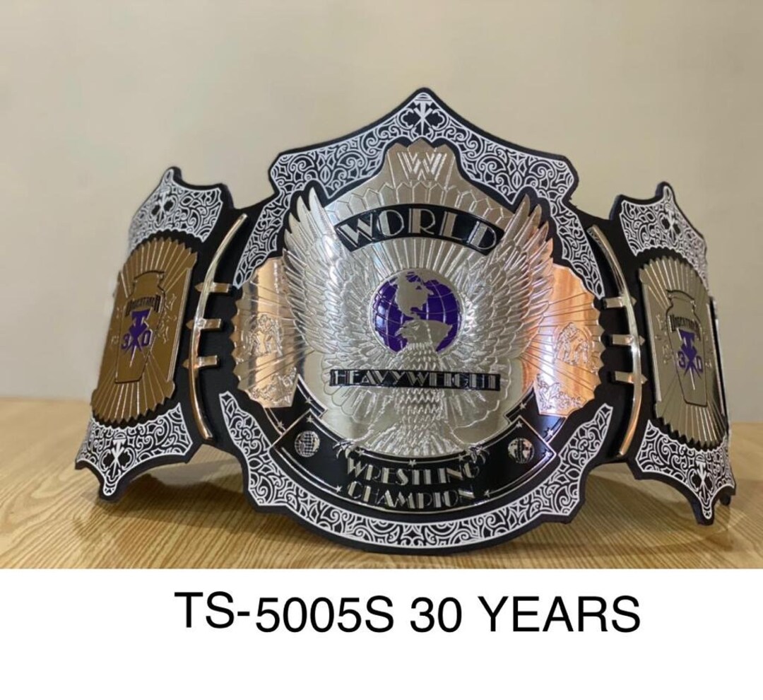 30 Years Signature Series WWE Undertaker Wrestling Replica Belt - Etsy