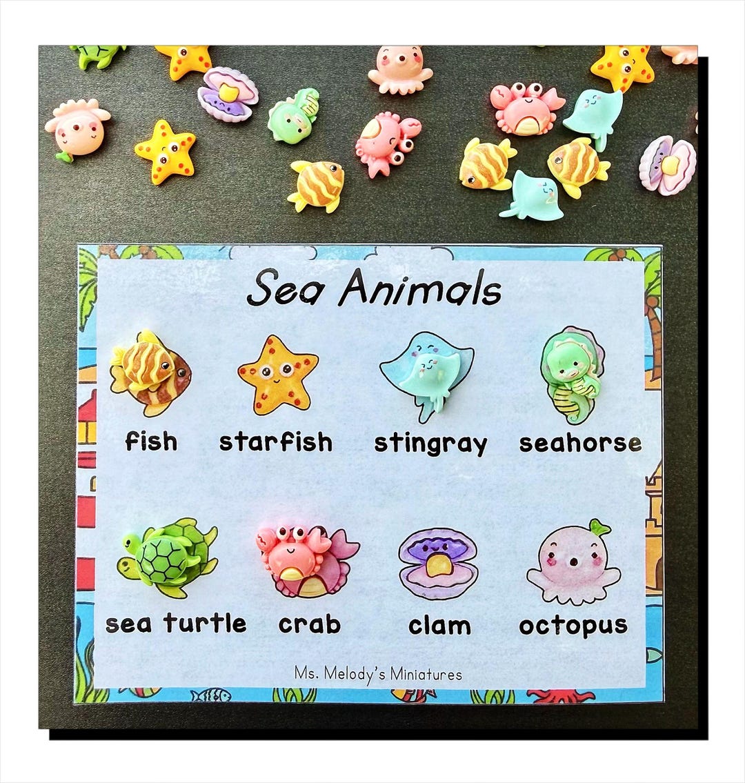 Ocean Math Logic Game: Sea Animals, Colors, Shapes, Reasoning Activity ...