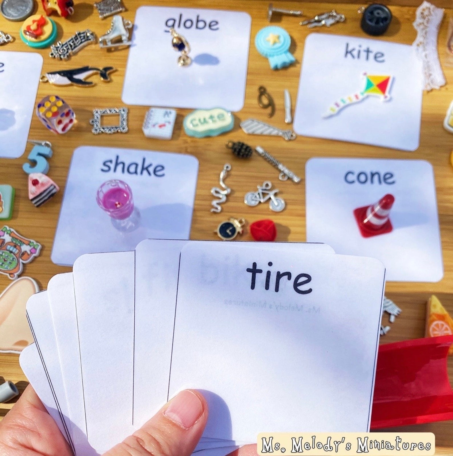 Silent E Magic E Long Vowel Sounds Miniature Objects Writing Reading ...