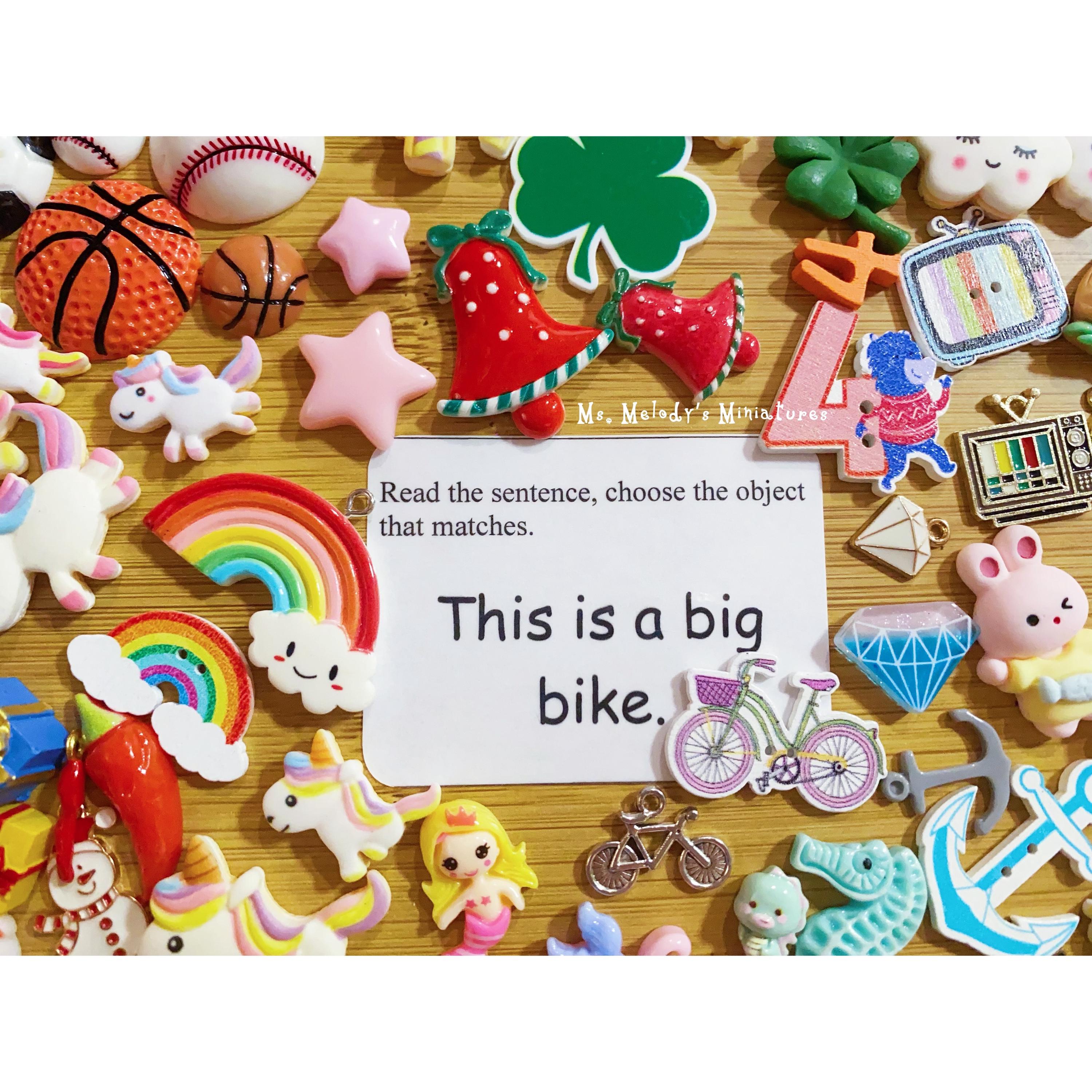 Big and Small, Large and Small Size Sorting Mini Objects, Size ...