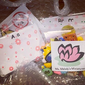 Spanish Alphabet, Alfabeto Español Mini Objects, Spanish ABC Montessori ...