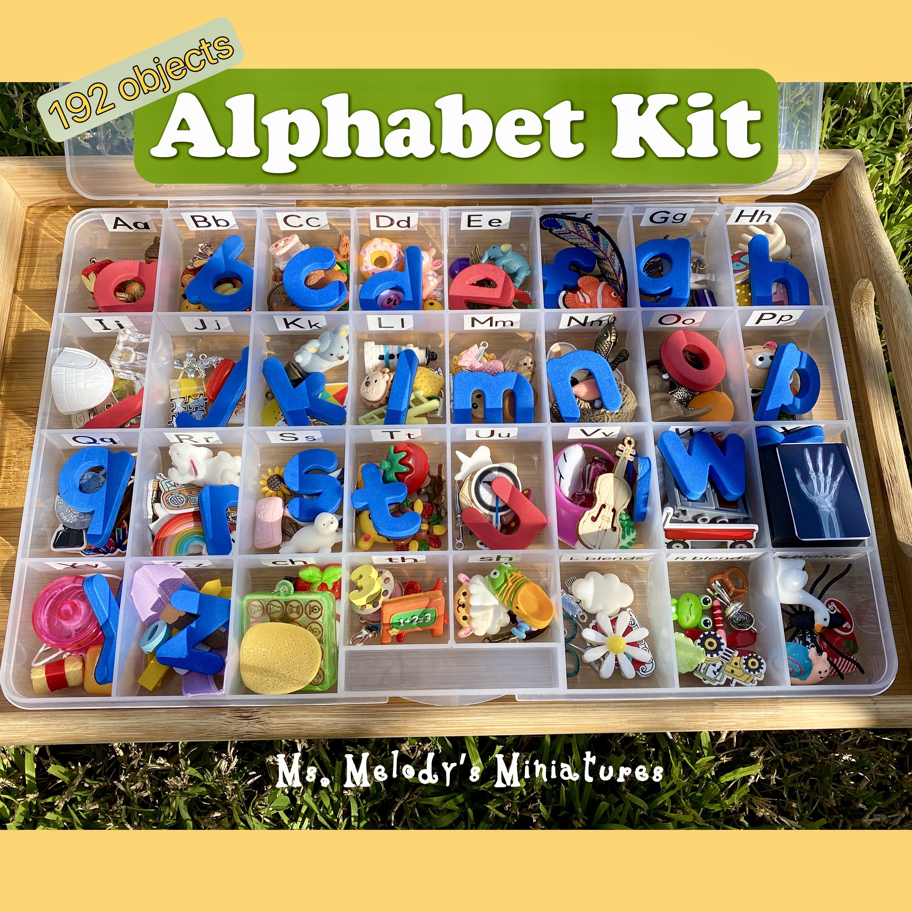 Alphabet Phonics Kit Digraphs Blends Montessori Miniature - Etsy Canada