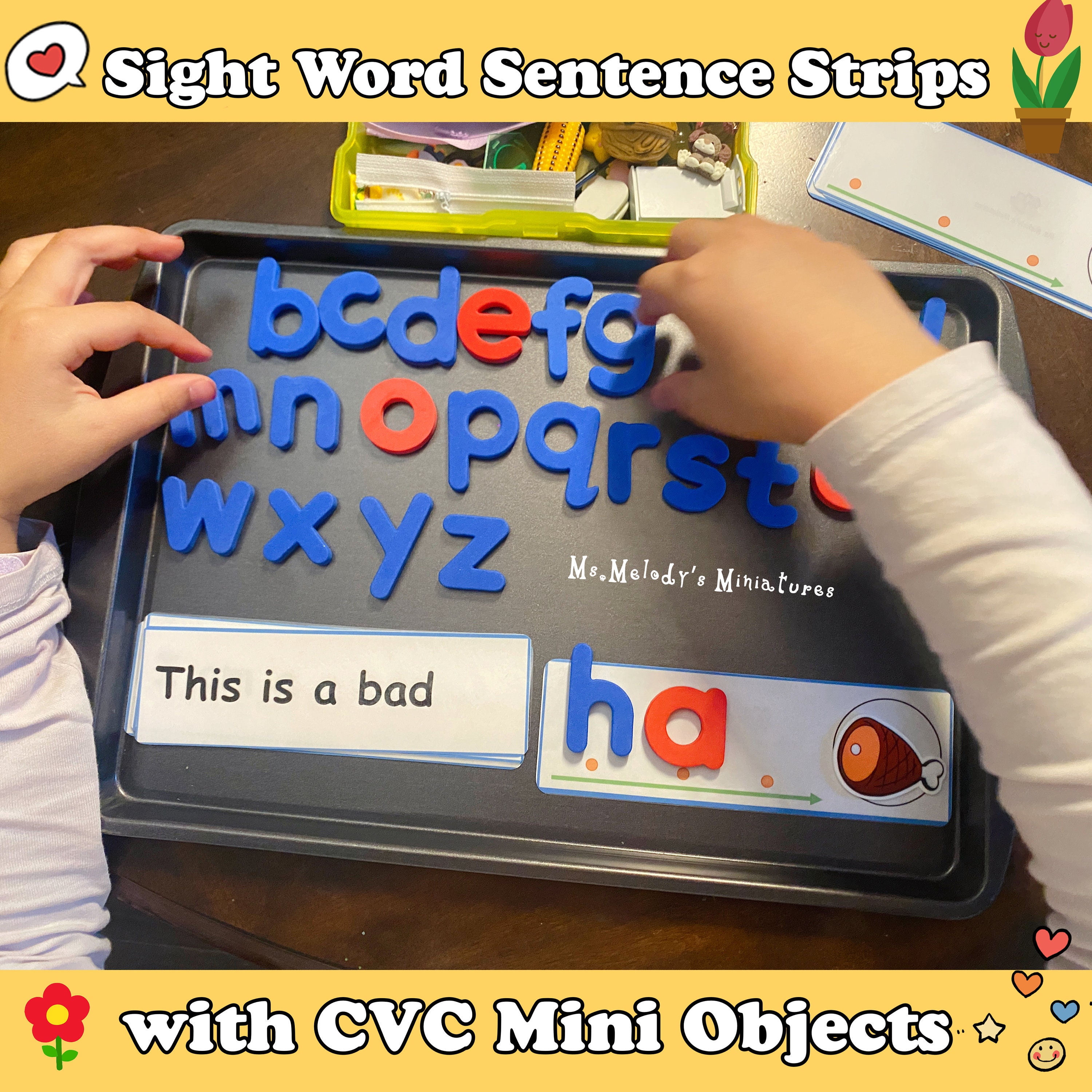 Sight Word Sentence Mastery, Read Build Find, CVC Short Vowels Cvce ...