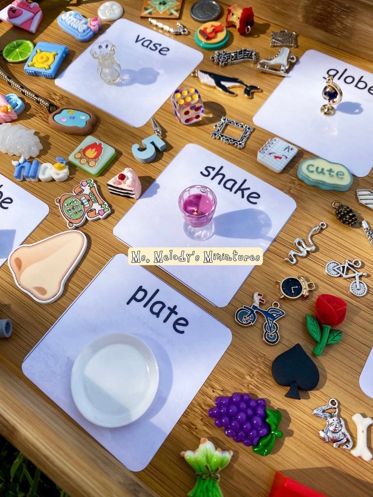 Silent E Magic E Long Vowel Sounds Miniature Objects Writing Reading ...