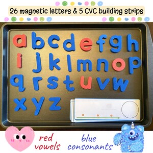 CVC Phonics Mini Objects Short Vowels Miniatures Montessori I Spy ...