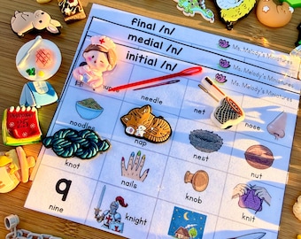 Articulation Speech Therapy Language Mini Objects /K/ Words Initial ...