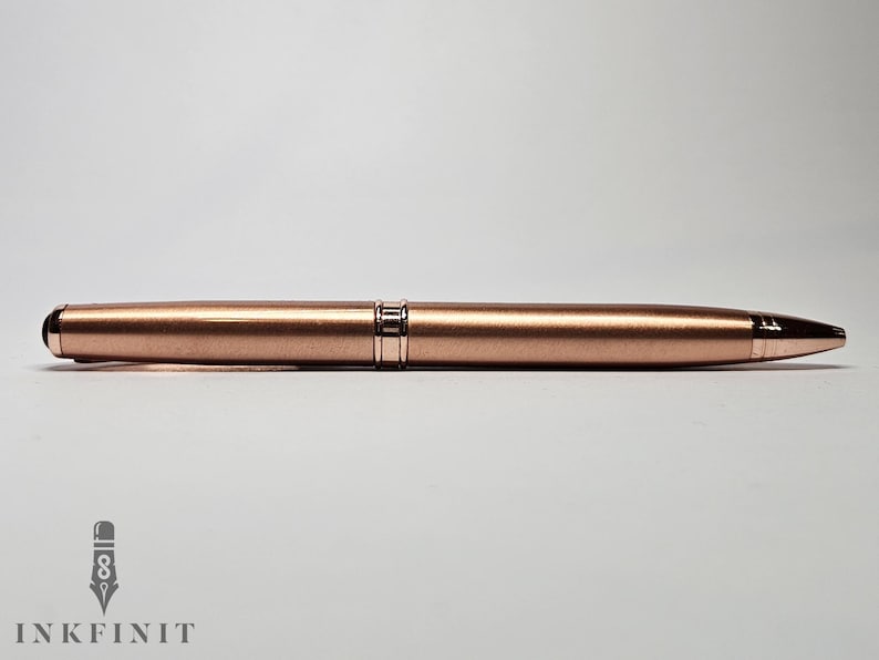 Classic Copper Ballpoint Pen With Black Cap - Unique Gift for Her Gift ...