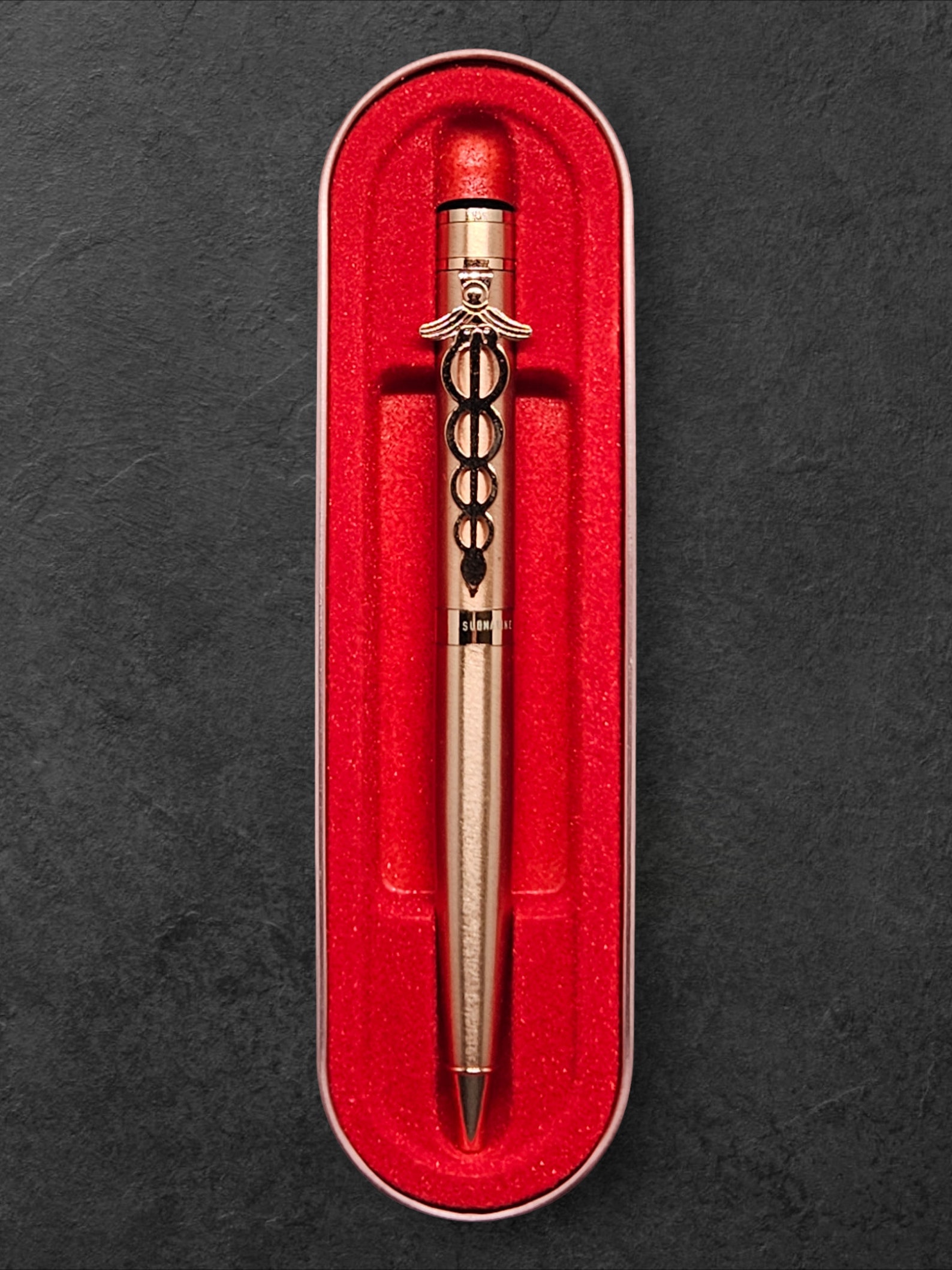 Professional Copper Ballpoint Pen With Doctor Clip - Etsy