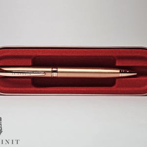 Classic Copper Ballpoint Pen With Black Cap - Unique Gift for Her Gift ...