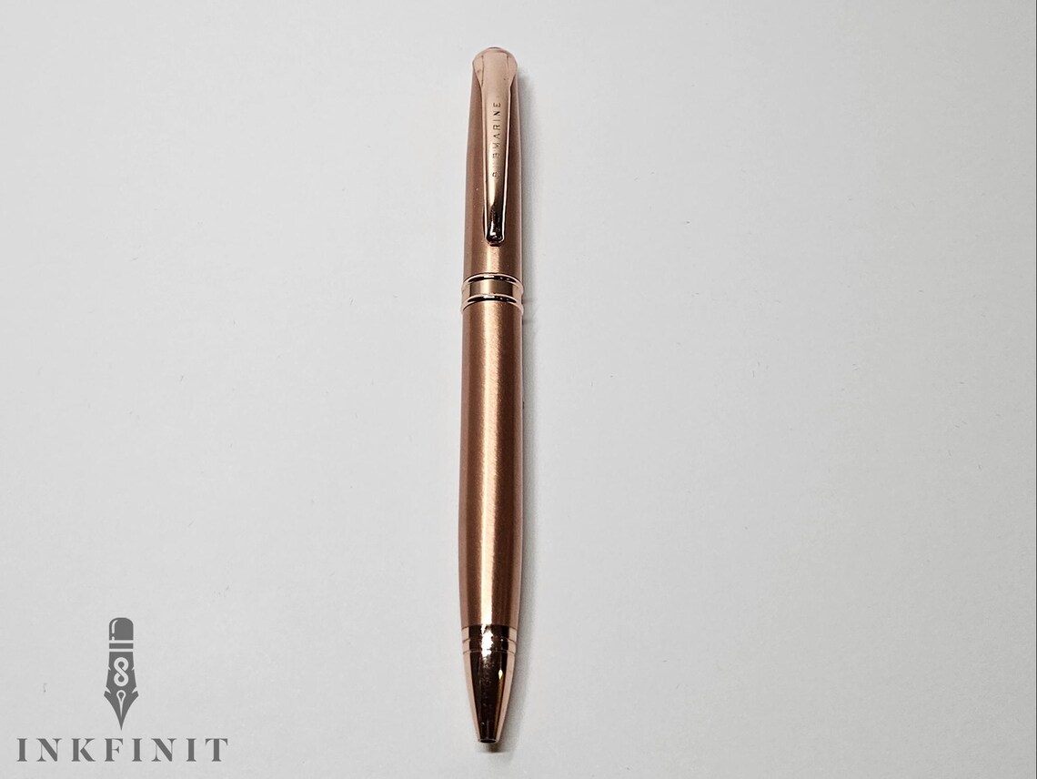 Classic Copper Ballpoint Pen With Black Cap - Unique Gift for Her Gift ...