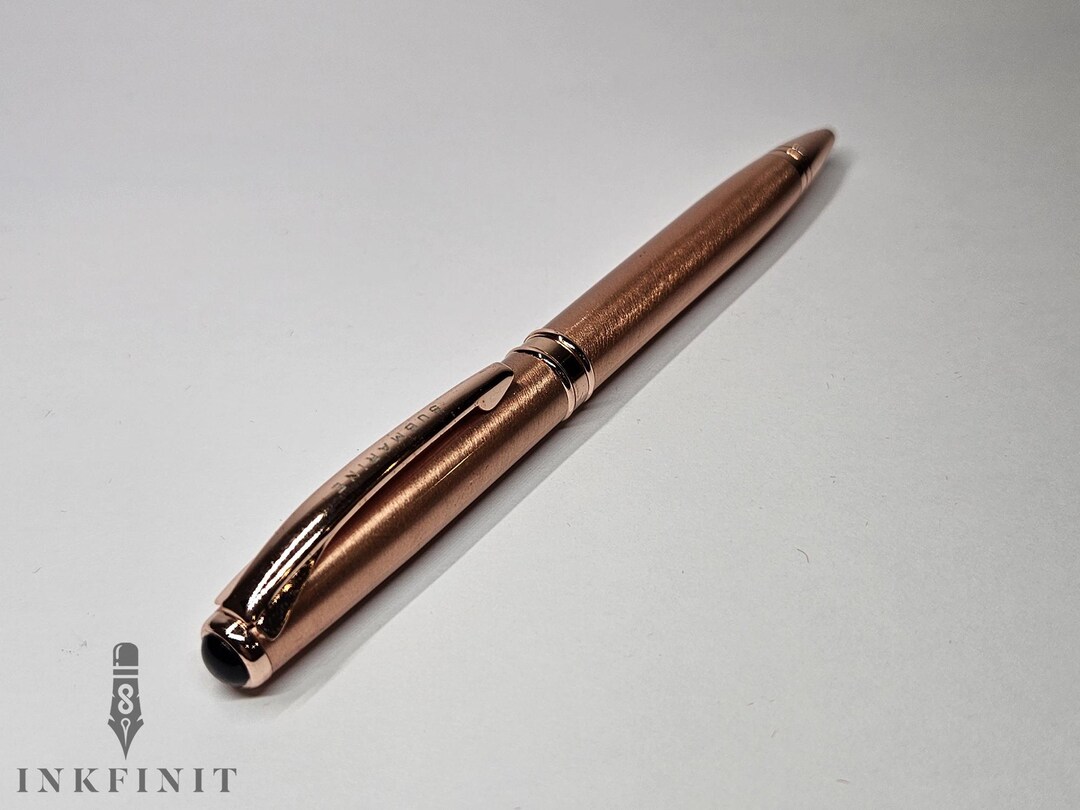 Classic Copper Ballpoint Pen With Black Cap - Unique Gift for Her Gift ...
