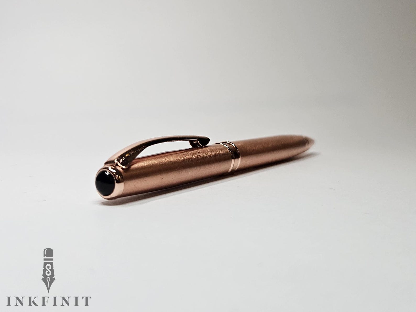 Classic Copper Ballpoint Pen With Black Cap - Unique Gift for Her Gift ...