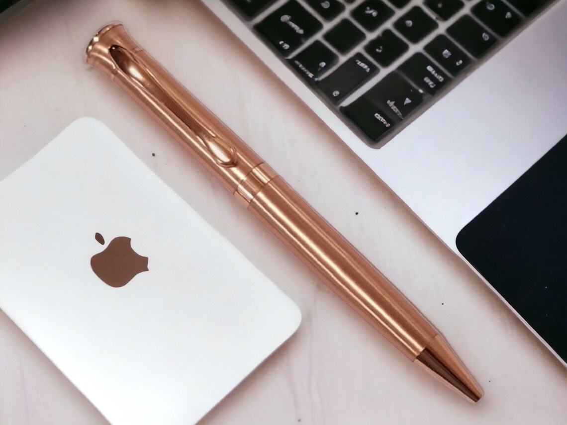 Copper Pen Studded With Massive Swarovski Crystal Ball Point - Etsy