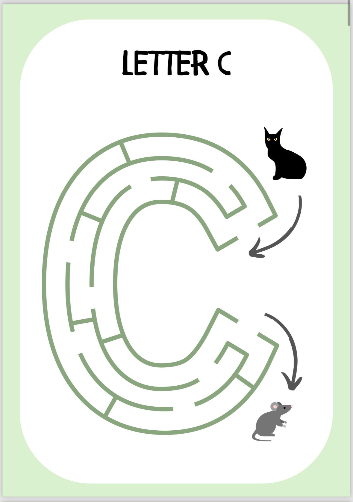 Preschool Alphabet Workbook - Etsy