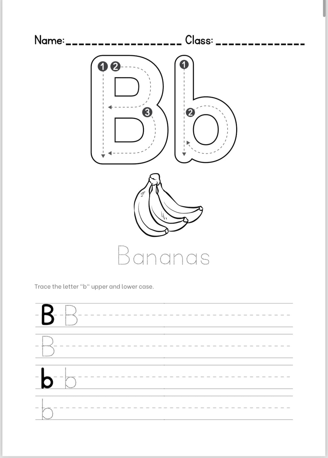 Preschool Alphabet Workbook - Etsy