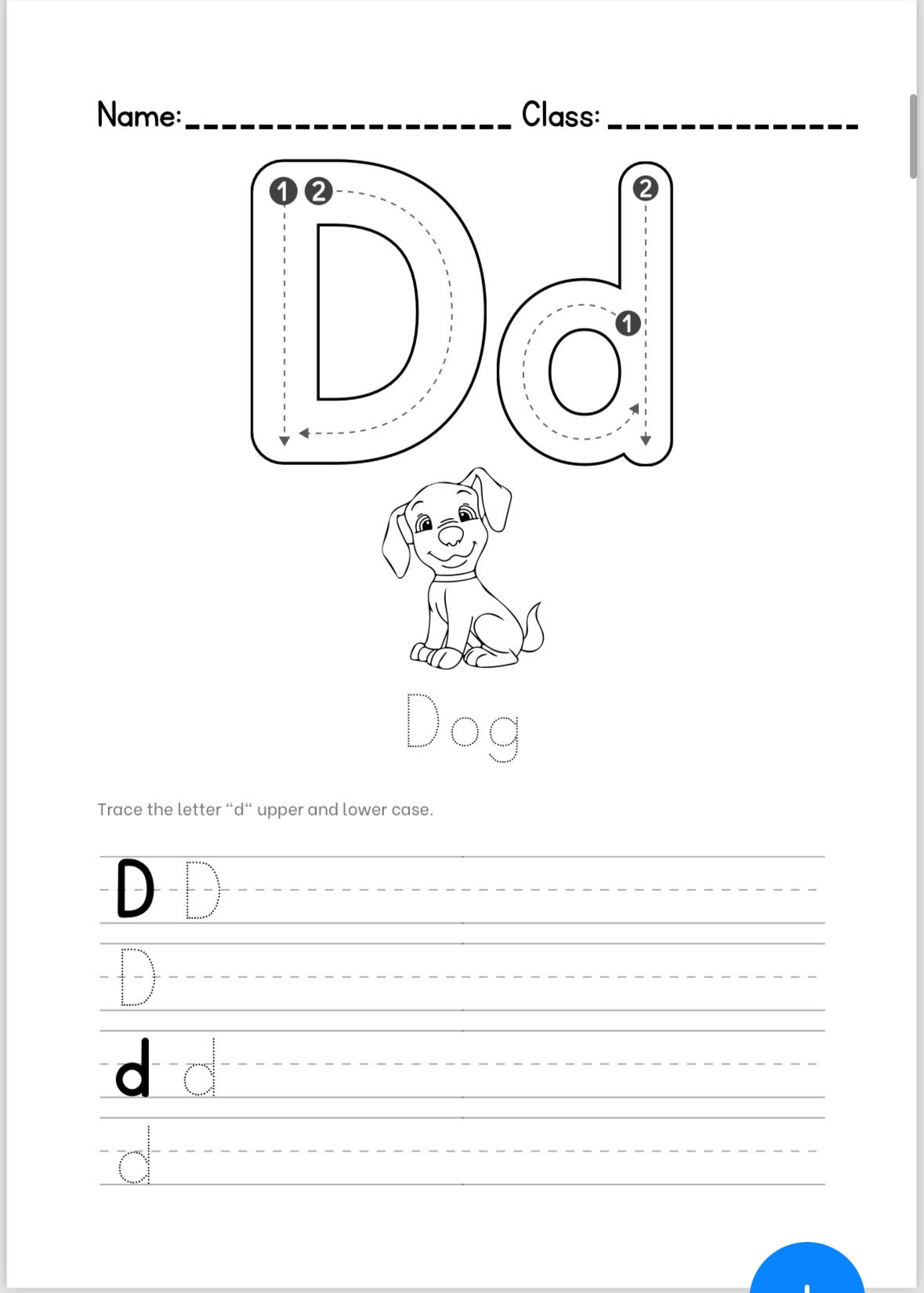 Preschool Alphabet Workbook - Etsy