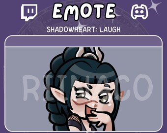 Cozy Shadowheart Twitch Emote, Baldur's Gate 3 / BG3 - Etsy