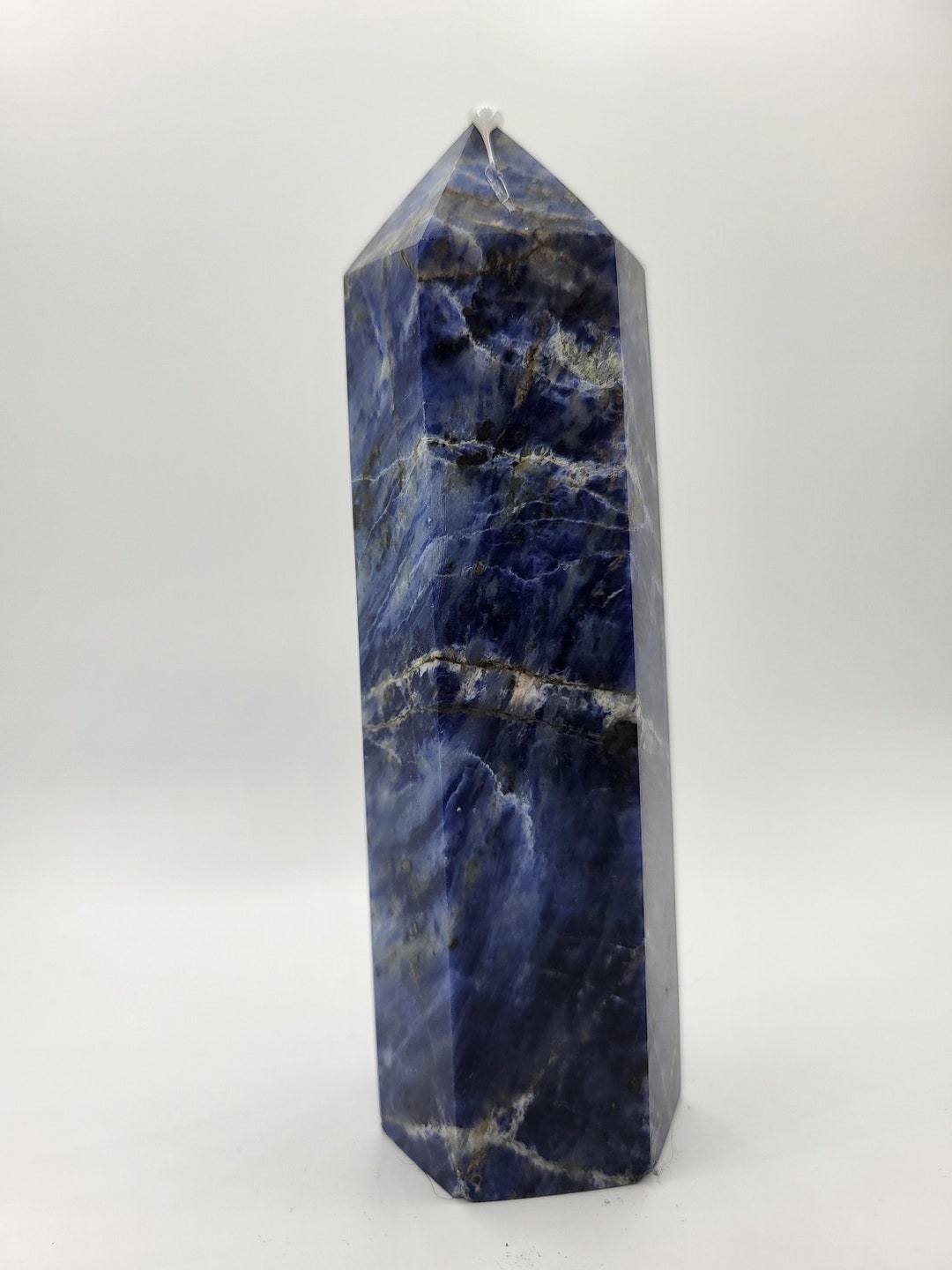 Lapis Lazuli Blue Crystal Tower UV Reactive Crystal Tower Enlightenment ...