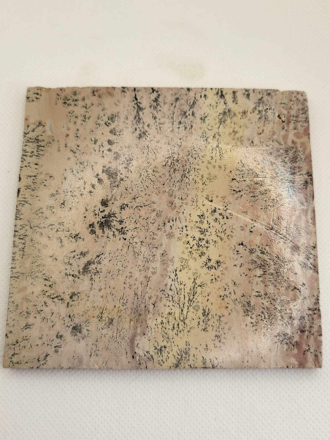 Natural Stone Picture Jasper Slab Crystal Dentric Specimen Landscape ...