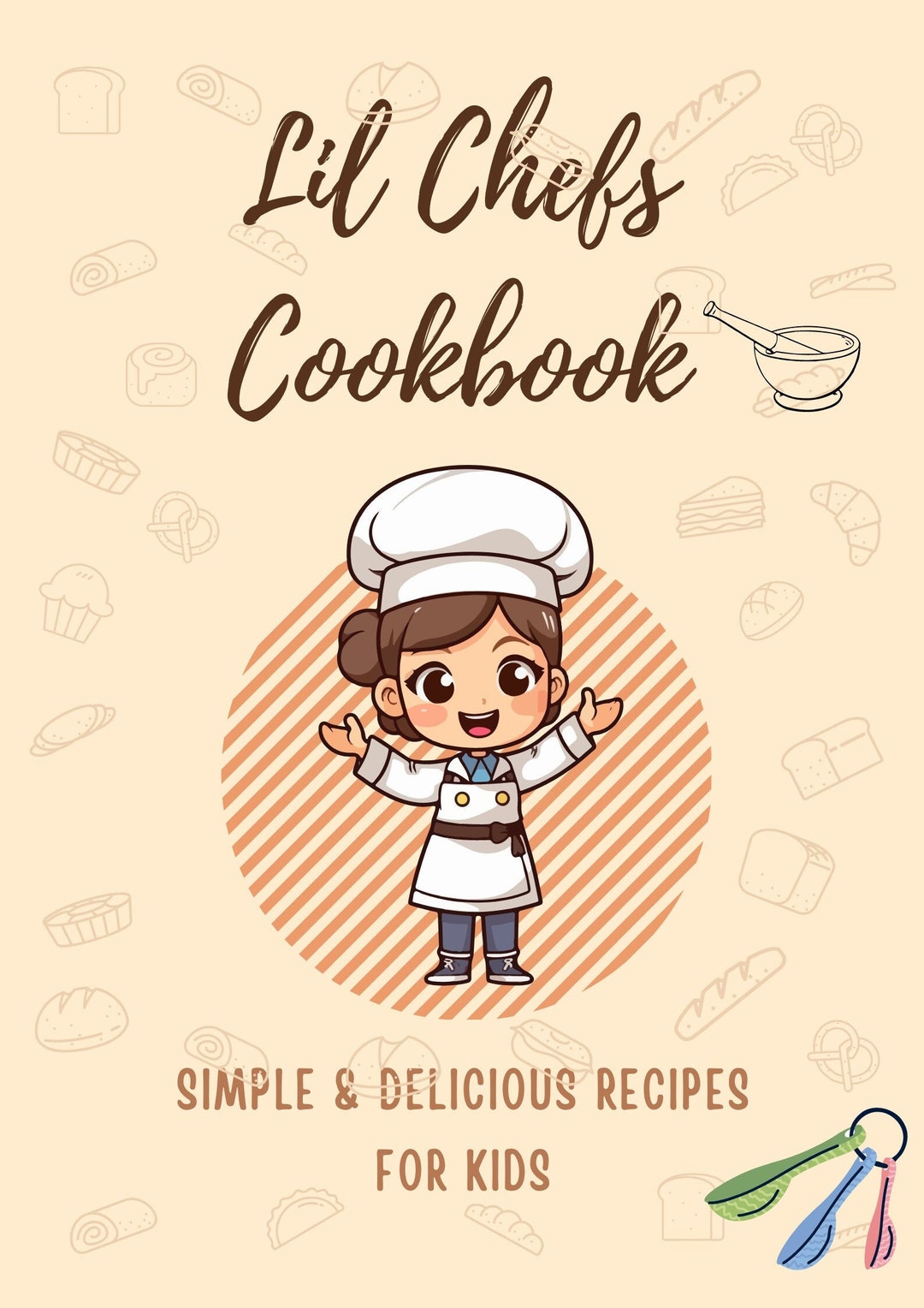 Lil Chef's Plant Based Cookbook With Affirmations - A Simple and Easy ...