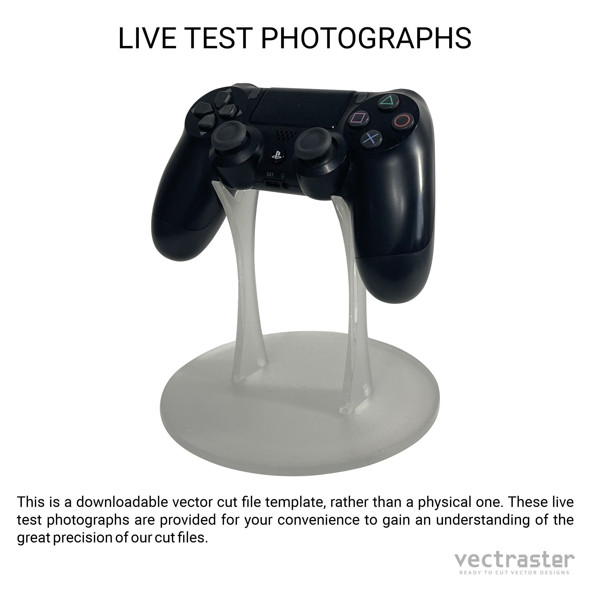 Sony Playstation PS Controller Stand Gaming Display Vector Cut Files ...