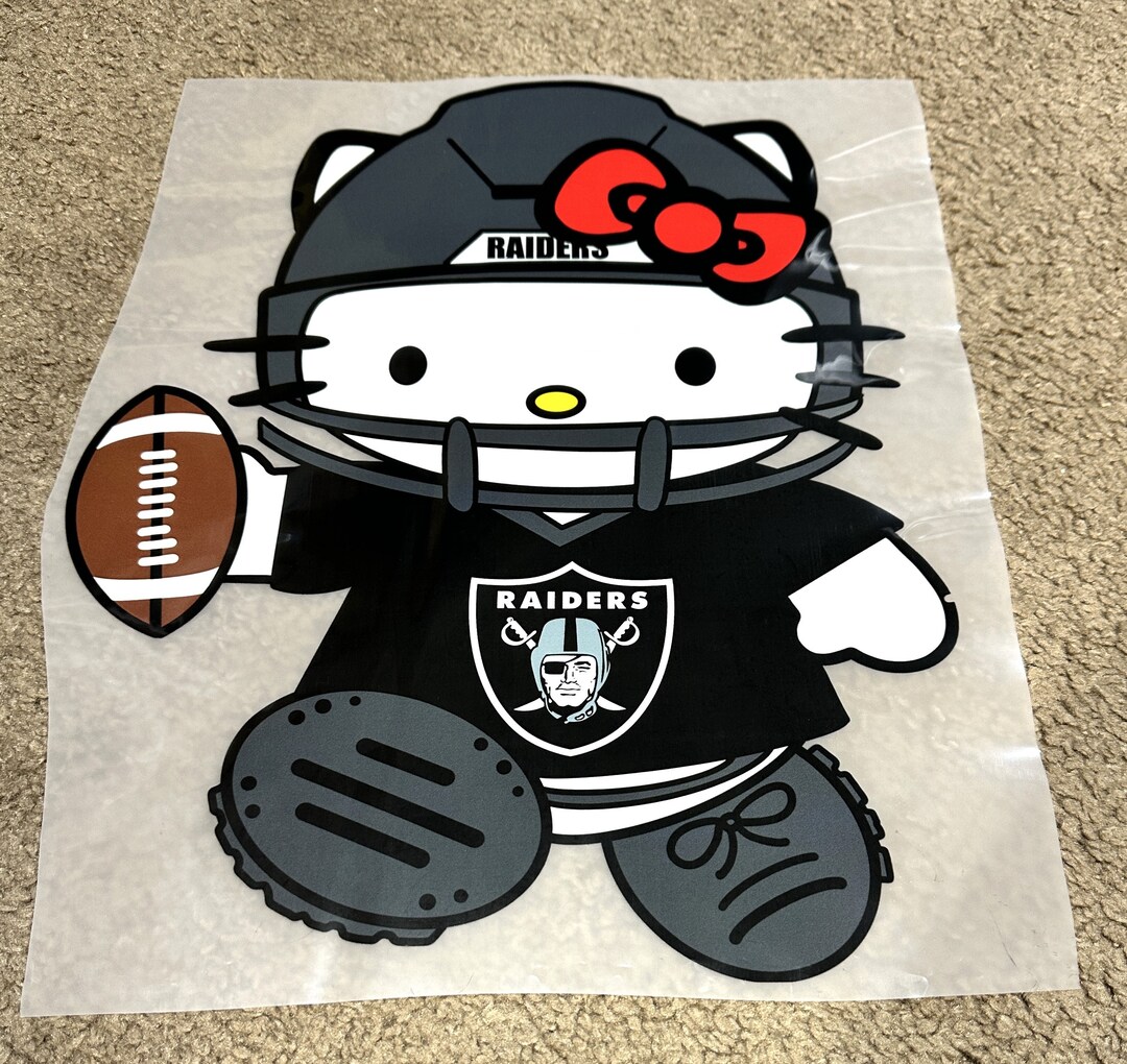 Las Vegas Football Team Hello Kitty DTF Ready to Press - Etsy