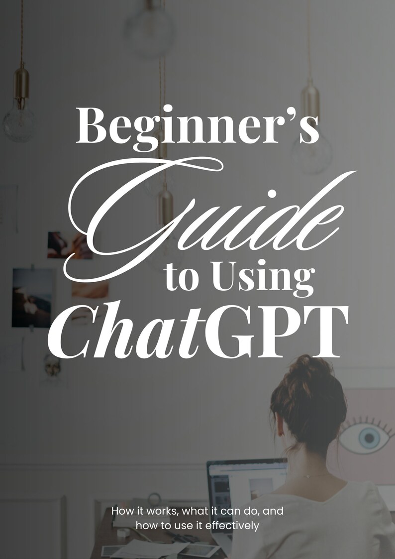 Chat GPT Beginners Guide With PLR Resell Rights, Open Ai Chat Gpt Ebook ...