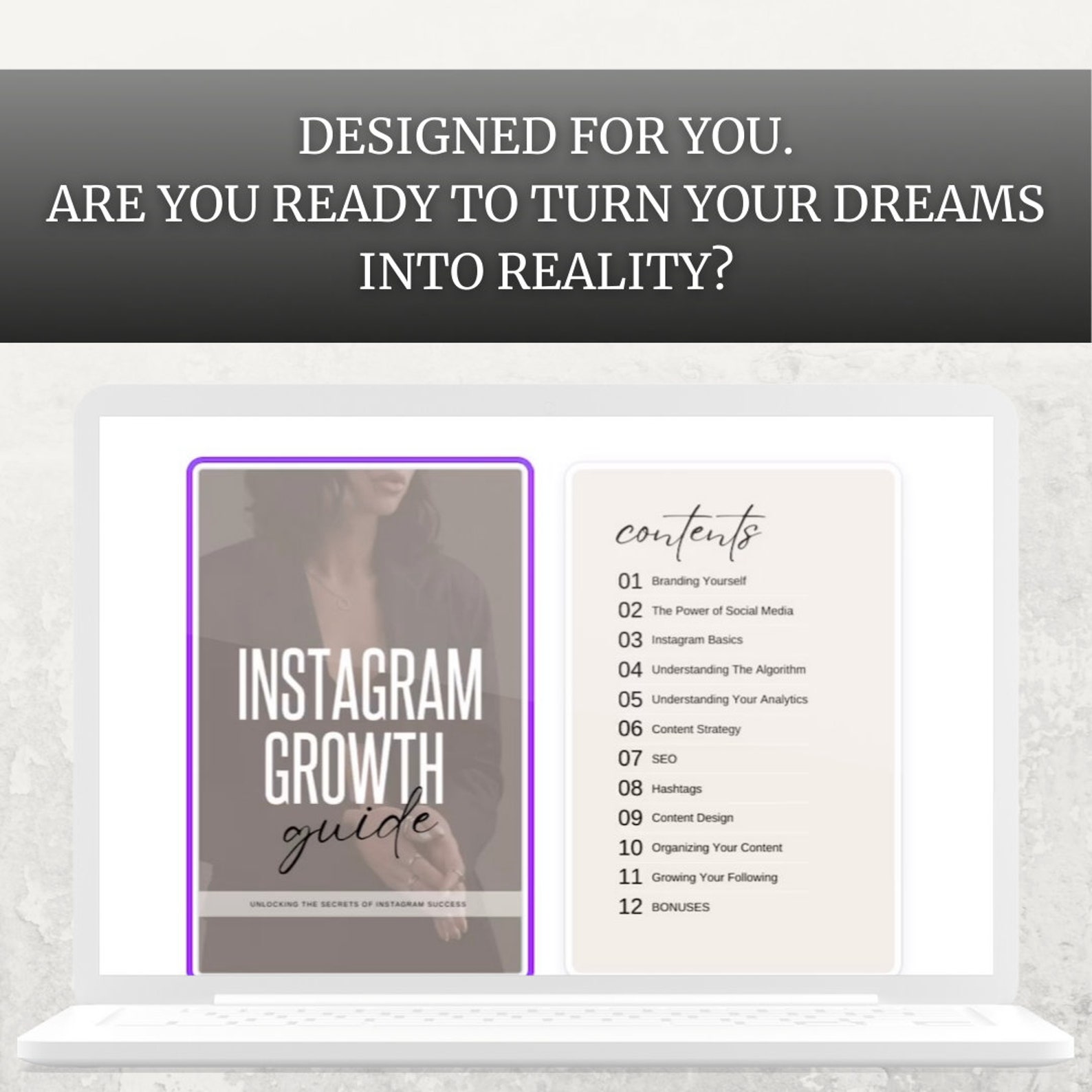 Instagram Growth Guide With Master Resell Rights, Instagram Marketing ...